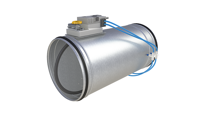 Halton Max MLC - Airflow management damper with zero safety distance