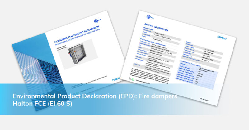 Environmental Product Declaration (EPD) Now Available for Halton FCE ...