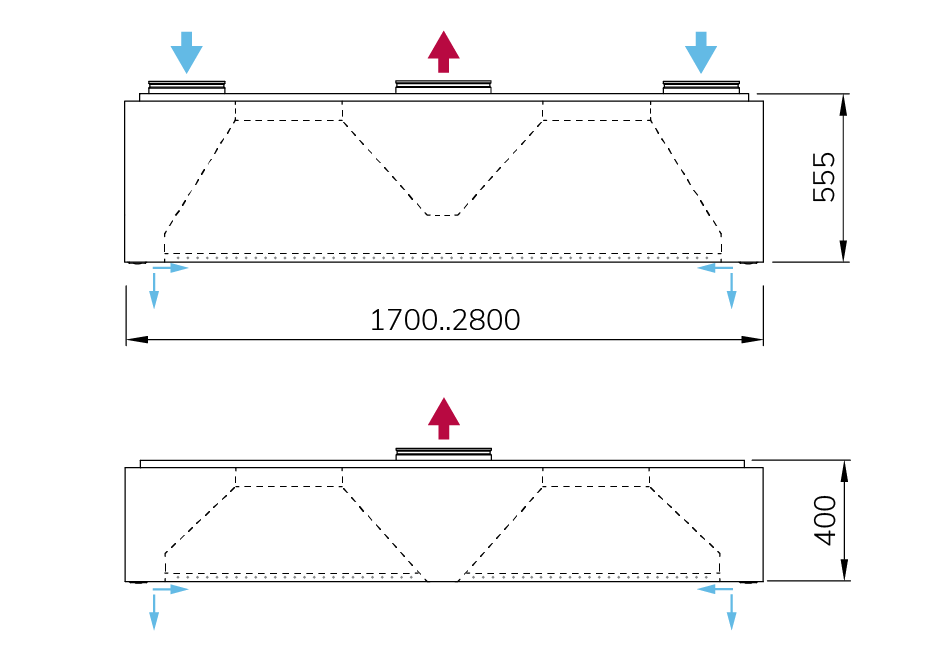 UVI UV exhaust hood (Capture Ray™) - CE | Halton products